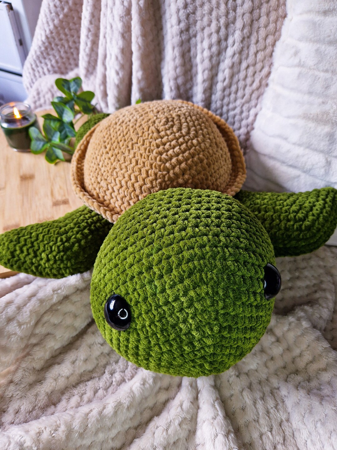 Extra Large Amigurumi Crochet Handmade Turtle - Etsy