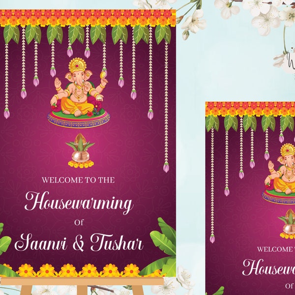 Indian Gruhapravesham Invite - Etsy