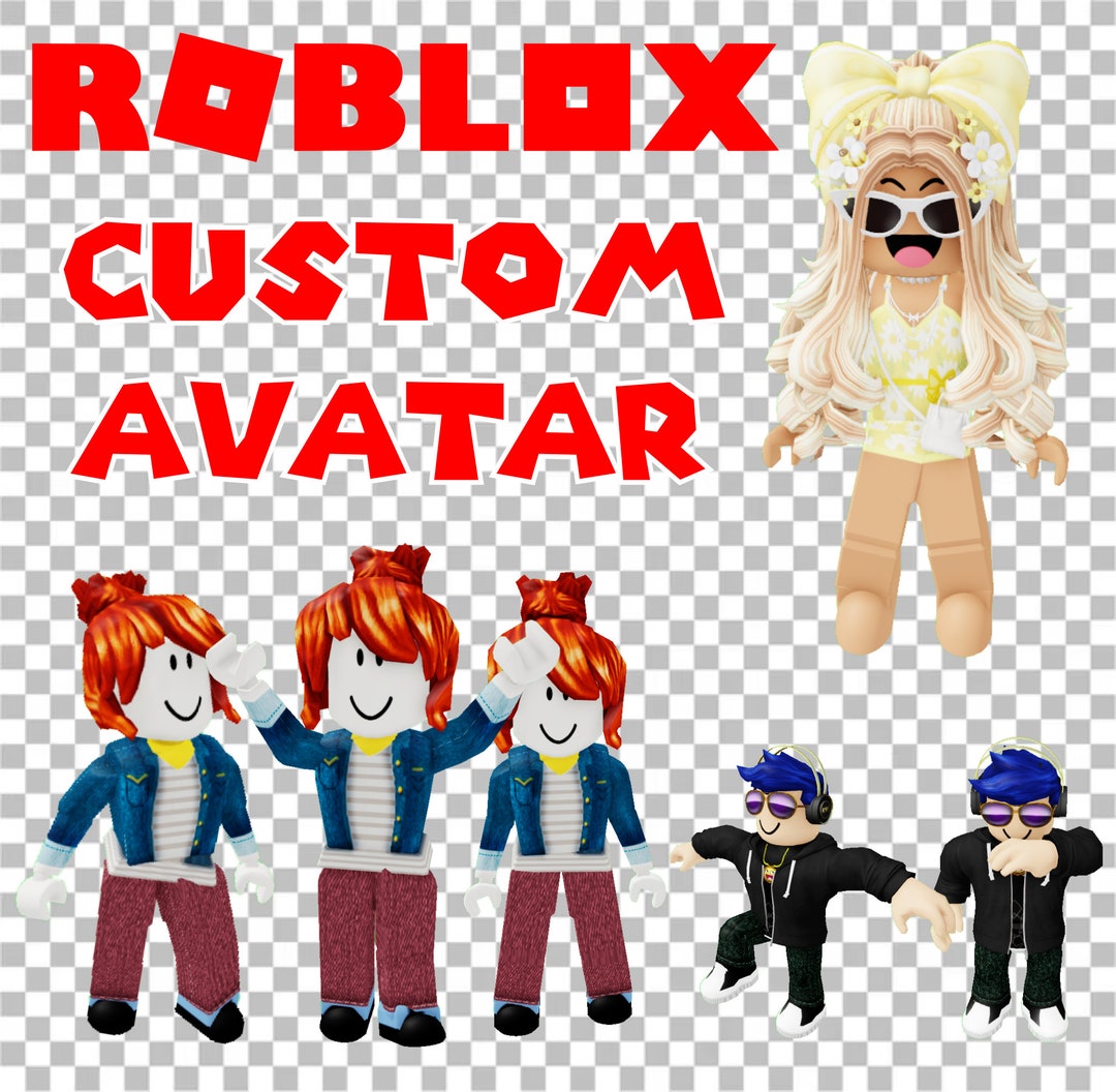Your Roblox Character, Personalized Robots Avatar, Roblox Png, Video ...