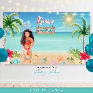 Moana backdrop store
