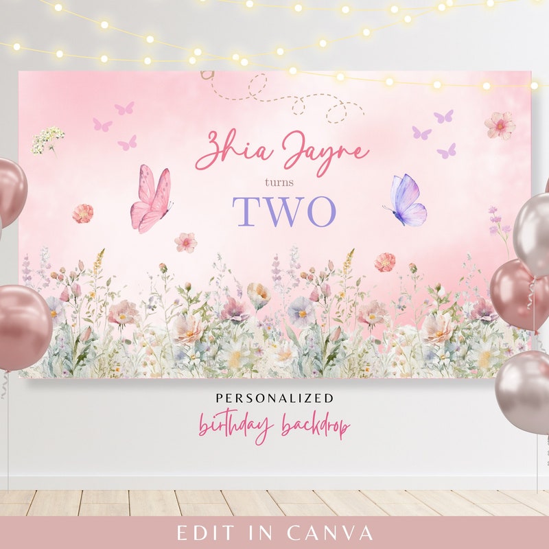 Butterfly Backdrop - Etsy