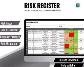 Issue Log, Issue Tracker, Issue Register, RAID Log, Issue Management ...