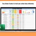 Action Tracker, Action Tracker Excel, Action Item Spreadsheet, Action ...