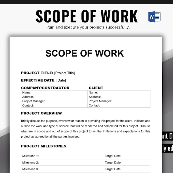 Project Scope Document - Etsy