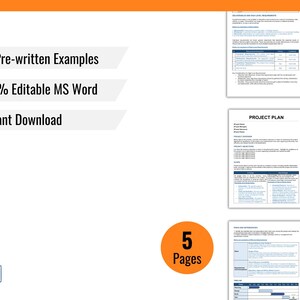 Project Plan, Project Management, Project Planner, Project Manager ...