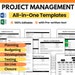 Project Management Bundle, Project Templates, Project Charter, Project ...