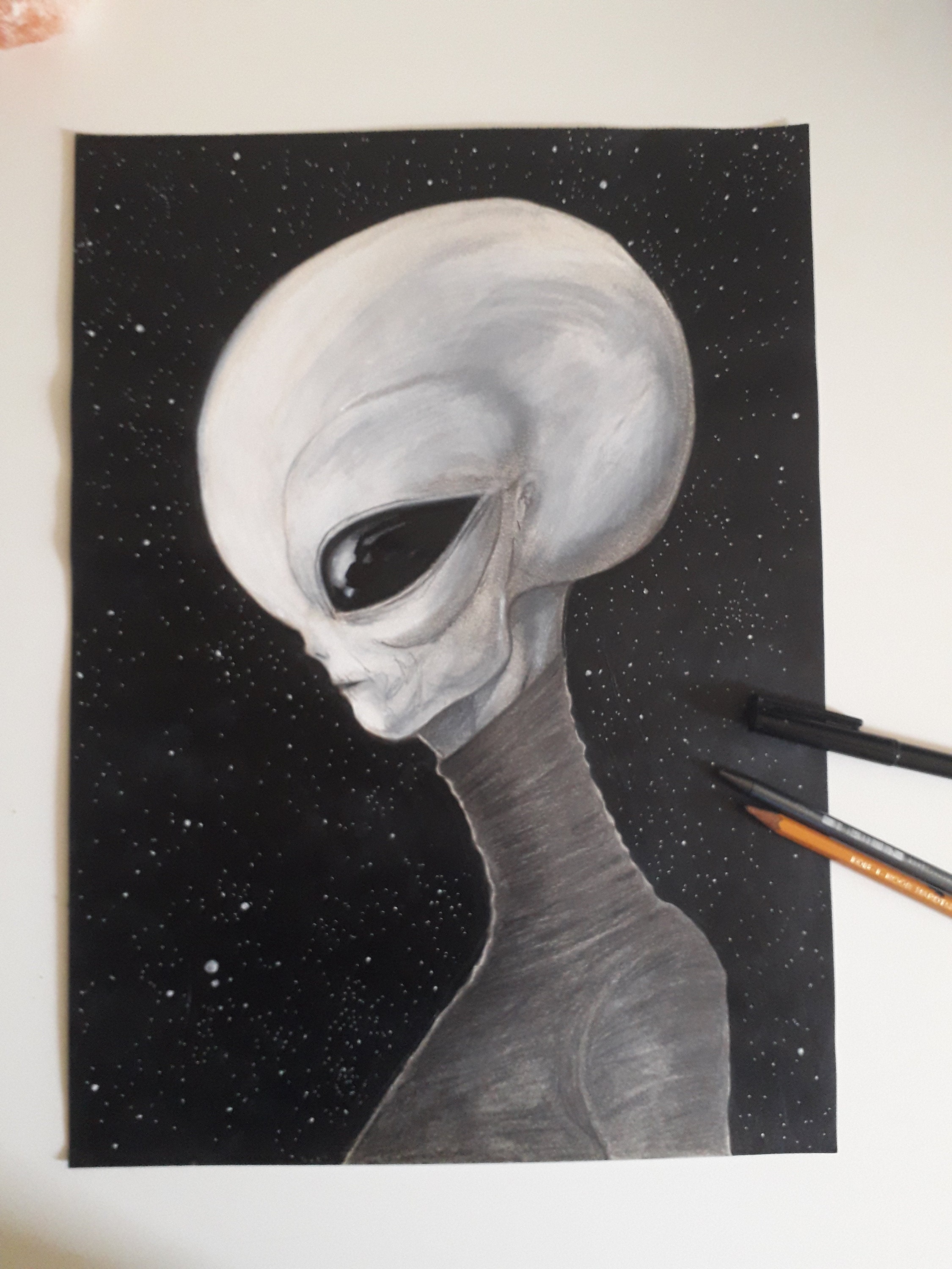 Alien Grey Sketches