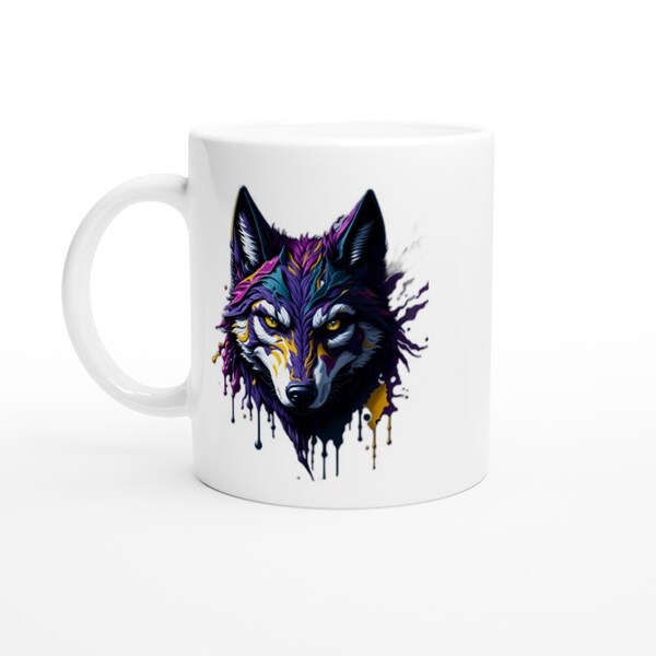 Ceramic Wolf Head - Etsy