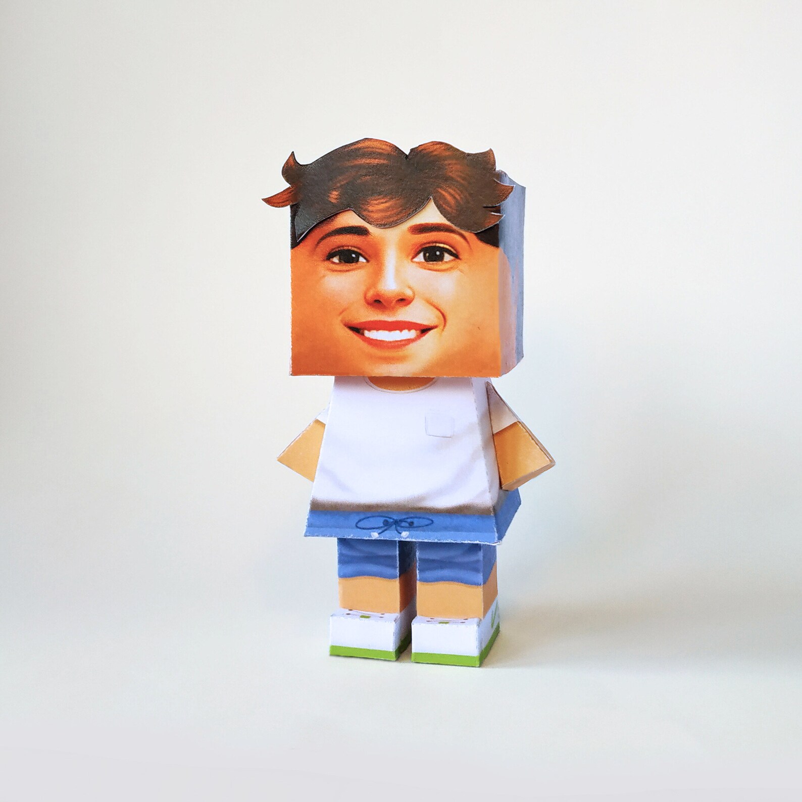 Custom Paper Character Design Gift Papercraft Figures DIY - Etsy