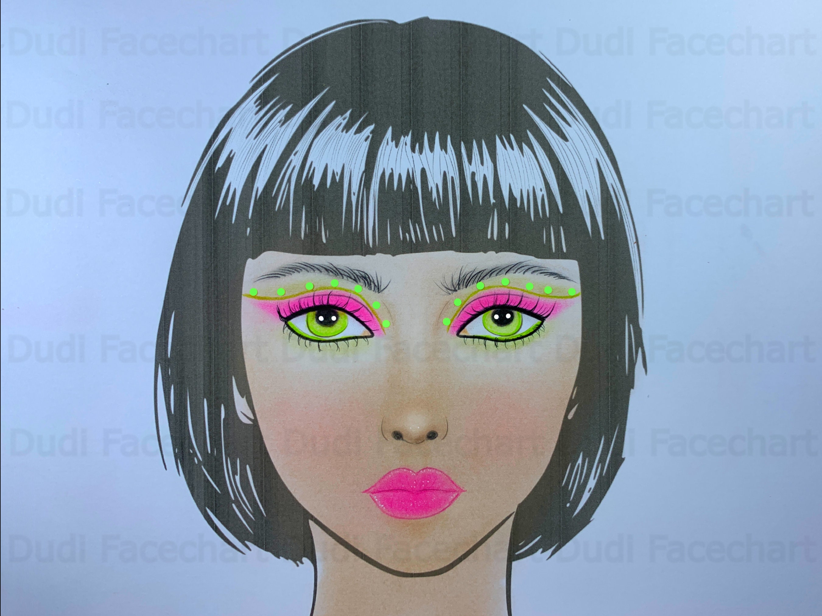 Printable Face Chart Templates for All the Makeup Lovers & Upcoming ...