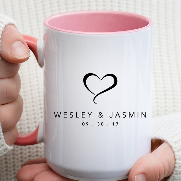 Personalized Mr. and Mrs. Coffee Mug - Etsy