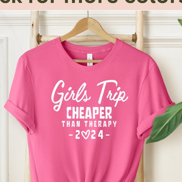 Girls Trip Cheaper Than Therapy Shirt - Etsy