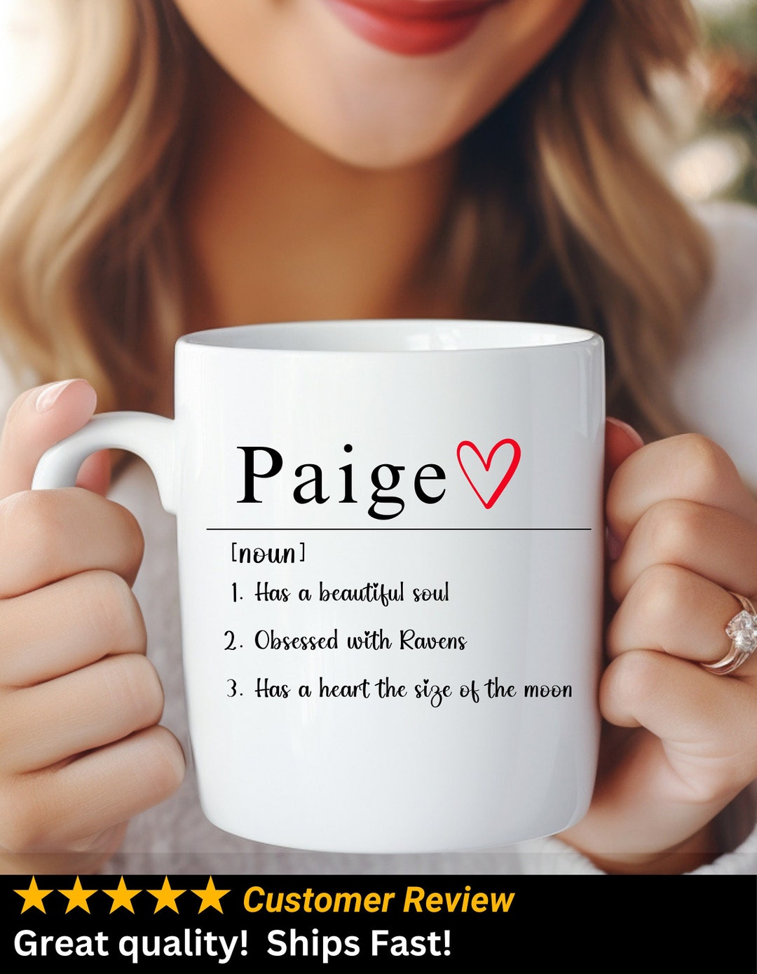 Personalized Name Definition Mug, Personalize Name Coffee Mug With Definition, Custom Name Mug ...