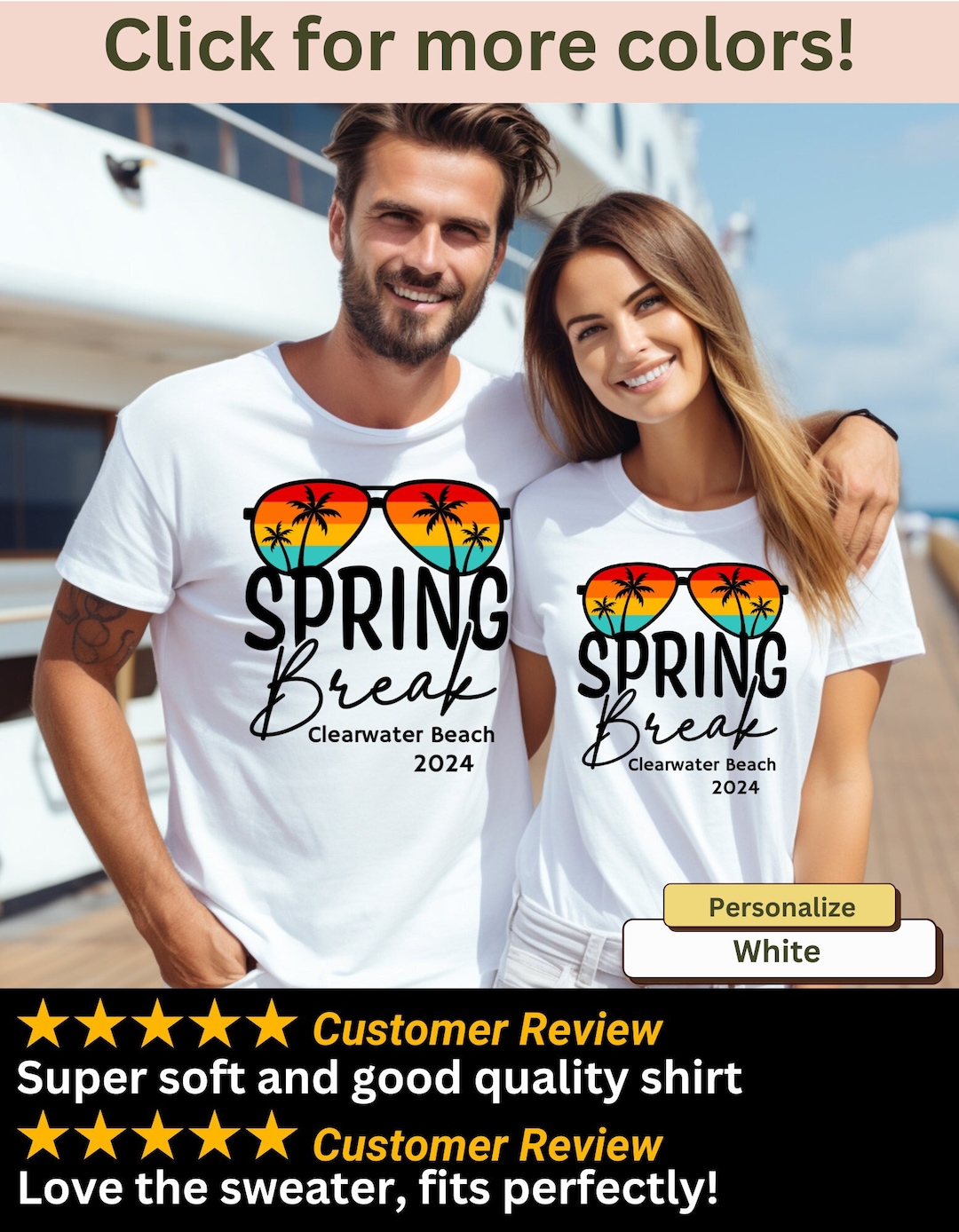 Spring Break 2024, Girls Vacation Tees, Custom Vacation Shirts ...