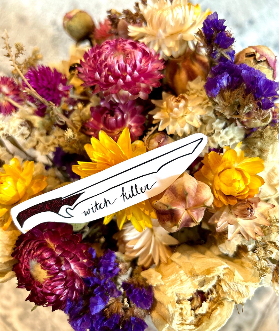 Wind-cleaver witch Killer Sticker TOG - Etsy
