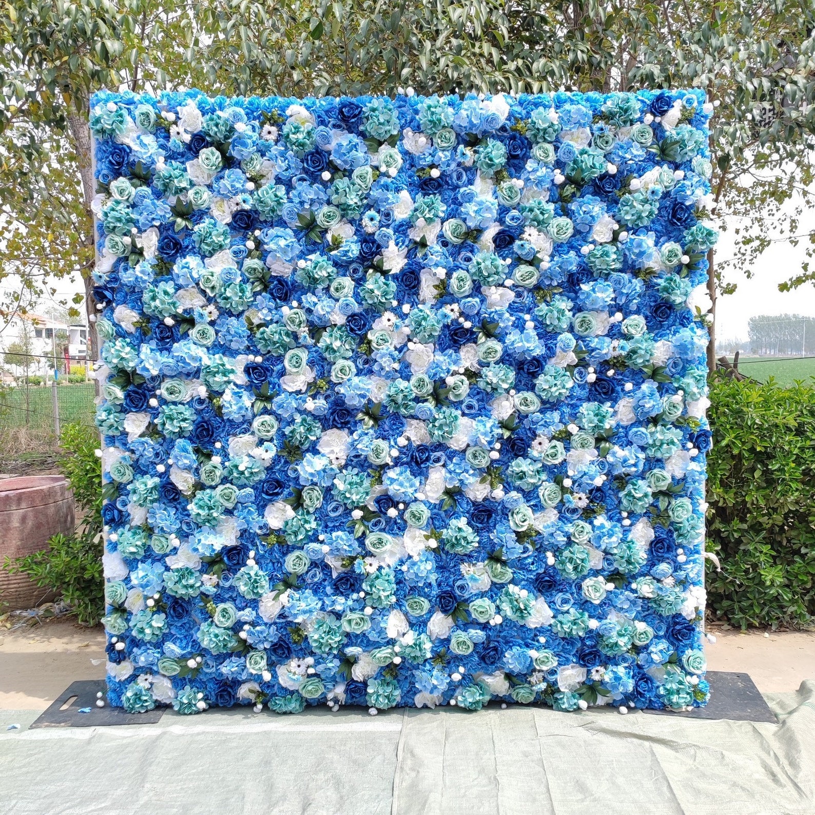 SWIPE - 8x8ft* | Flowerwall | Gender Reveal Backdrop | Wedding Flower ...