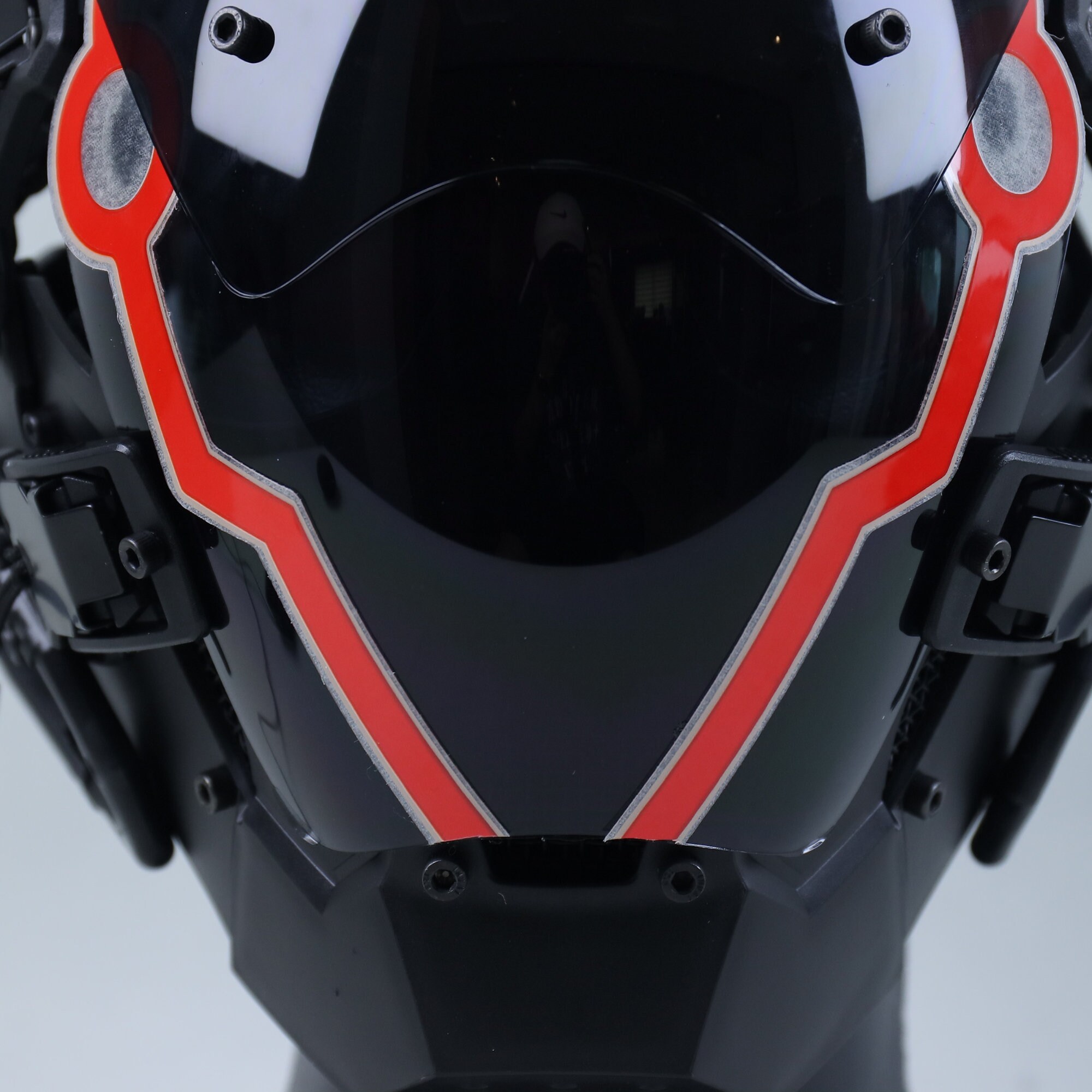Cyberpunk Mask With Horn Cyber Ex Machina Mask Samurai - Etsy
