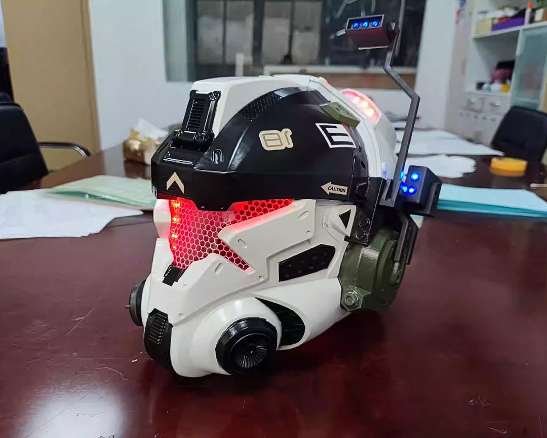Titanfall 2 Gates Helmet Creative Gates Cosplay Helmet - Etsy