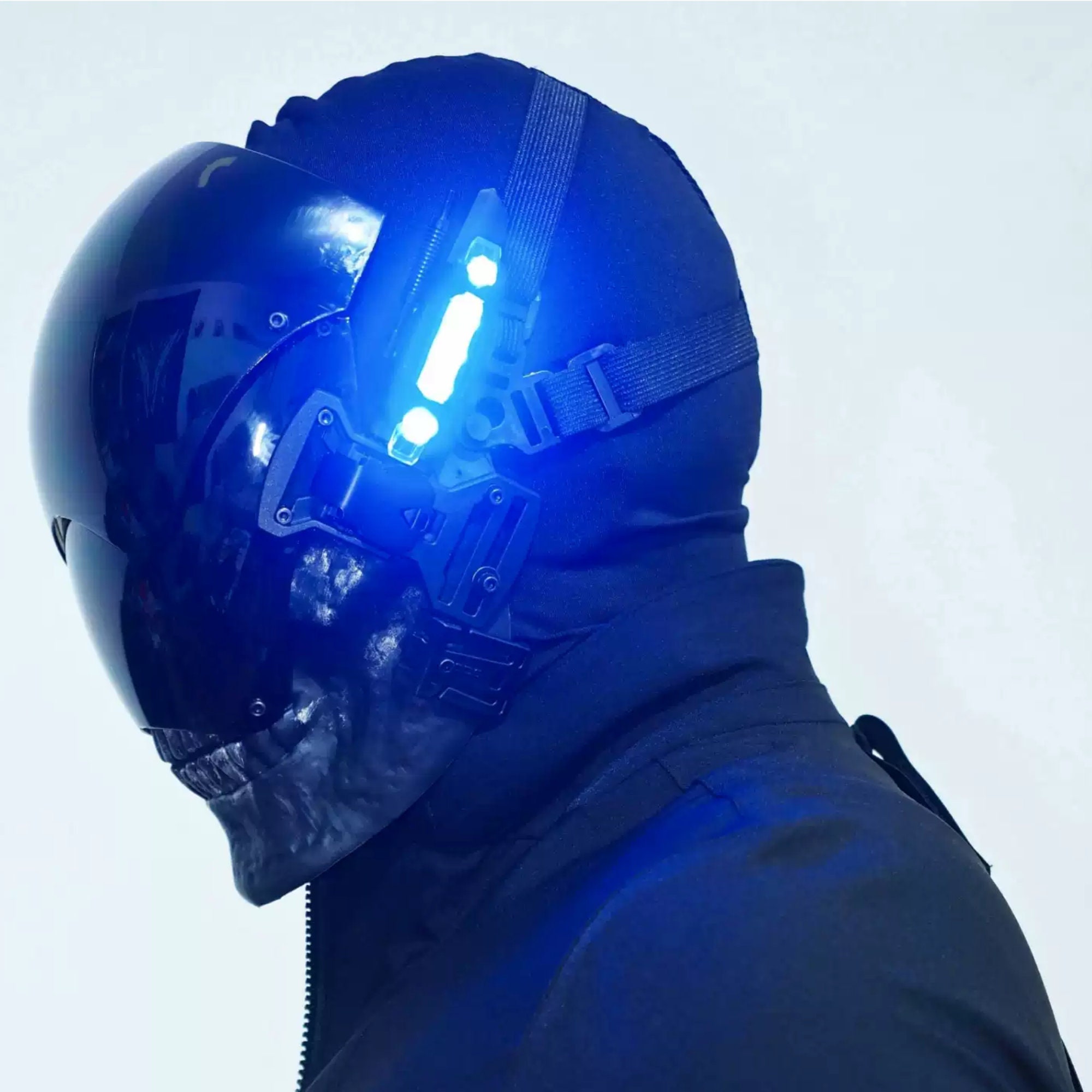 Cyberpunk Skull Mask Bloodsport Helmet Nightclub DJ Mask - Etsy