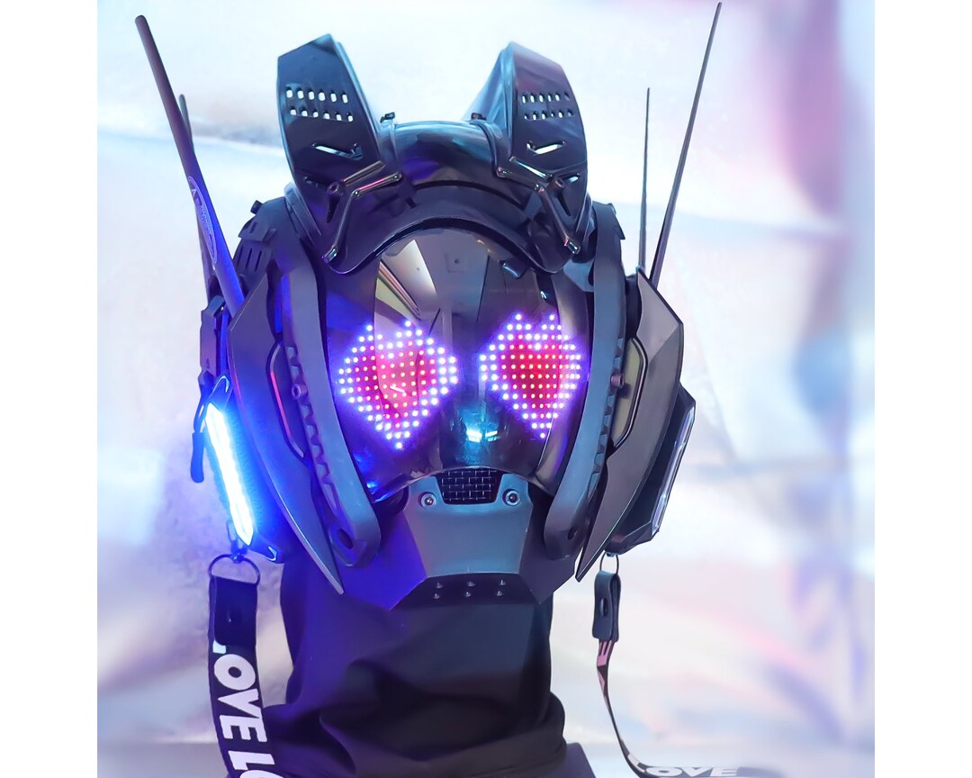 Bluetooth Cyberpunk Mask, Cool Star Wars Helmet, Futuristic Cyberpunk ...