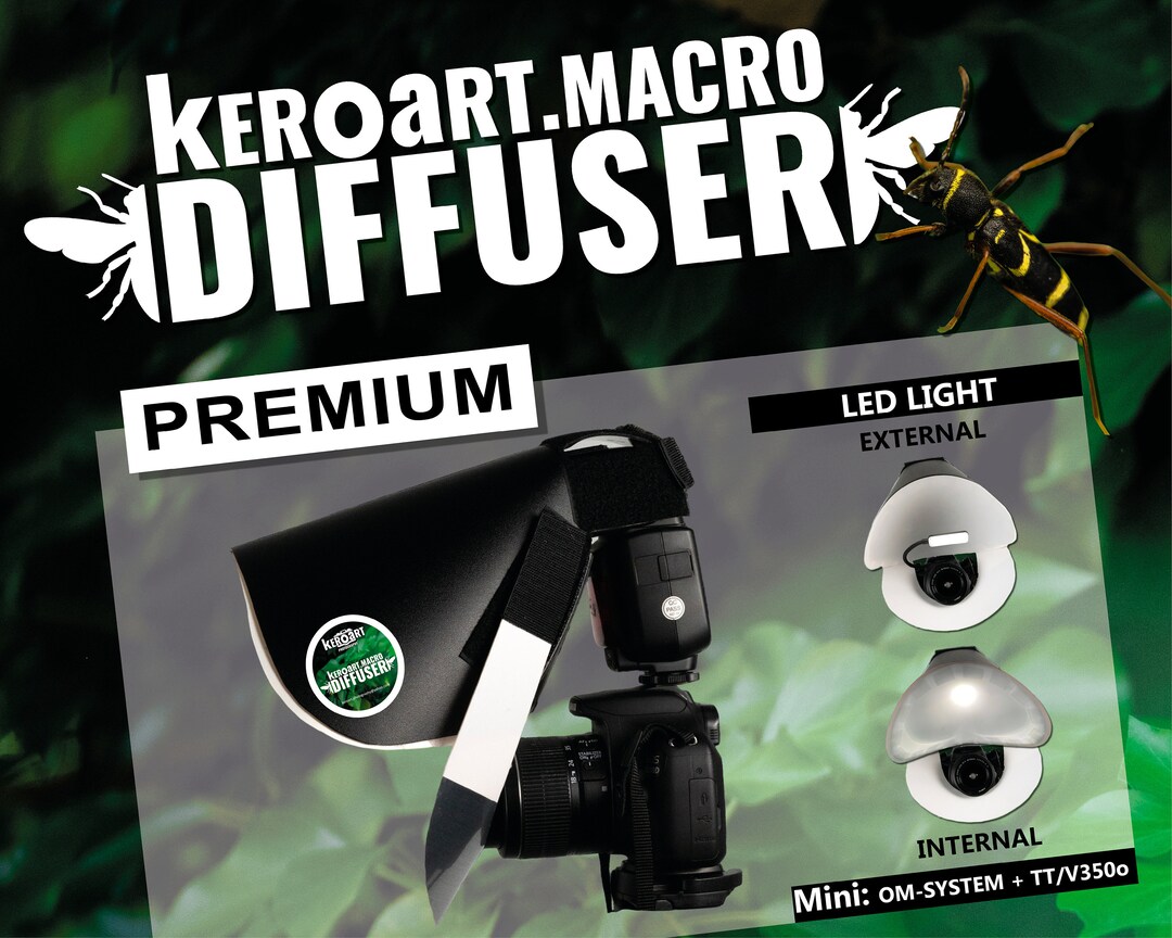 Keroart.macro Diffuser PREMIUM With LED, Handmade, Macro Diffuser - Etsy