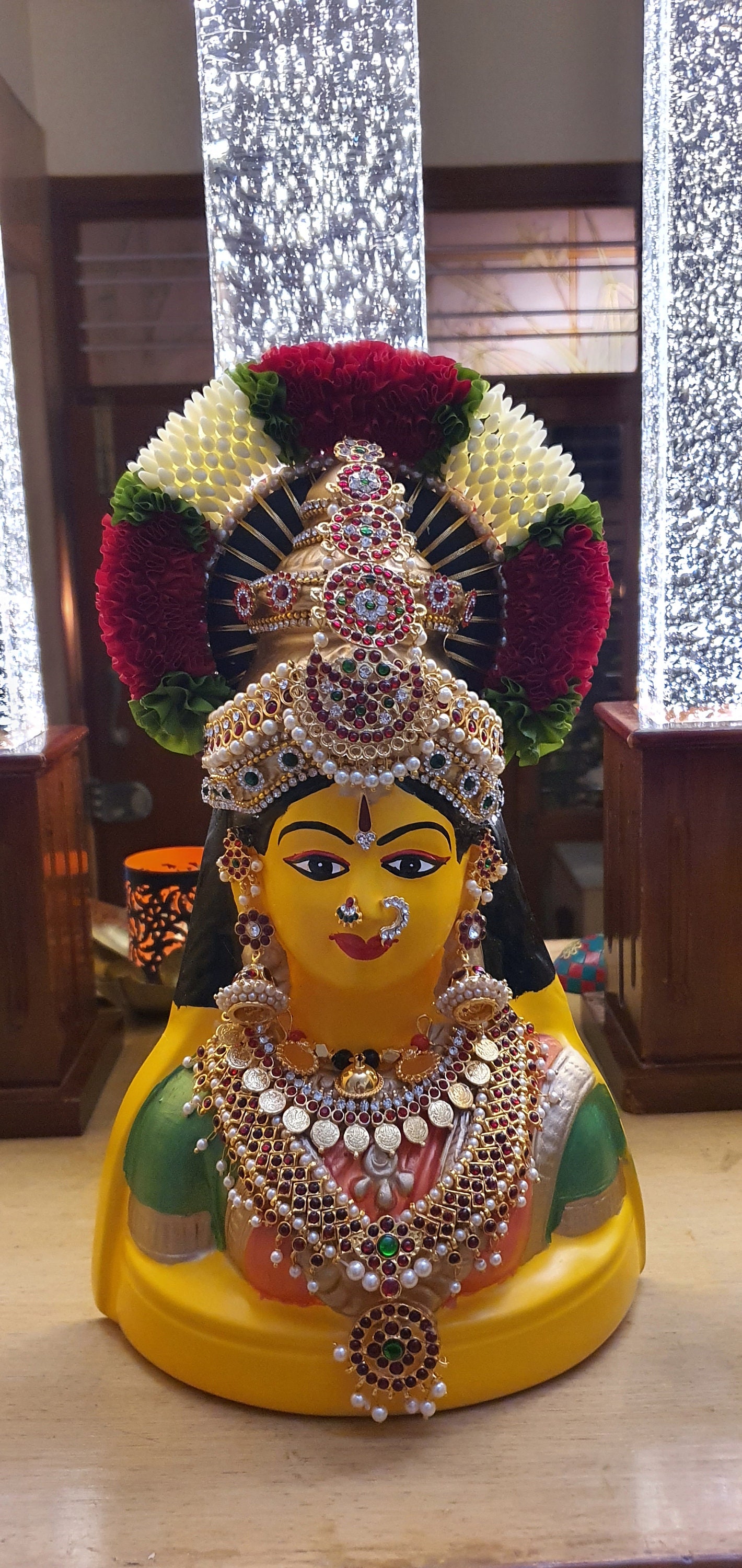 Goddess Gowri Idol for Gowri Ganesh Festival - Etsy