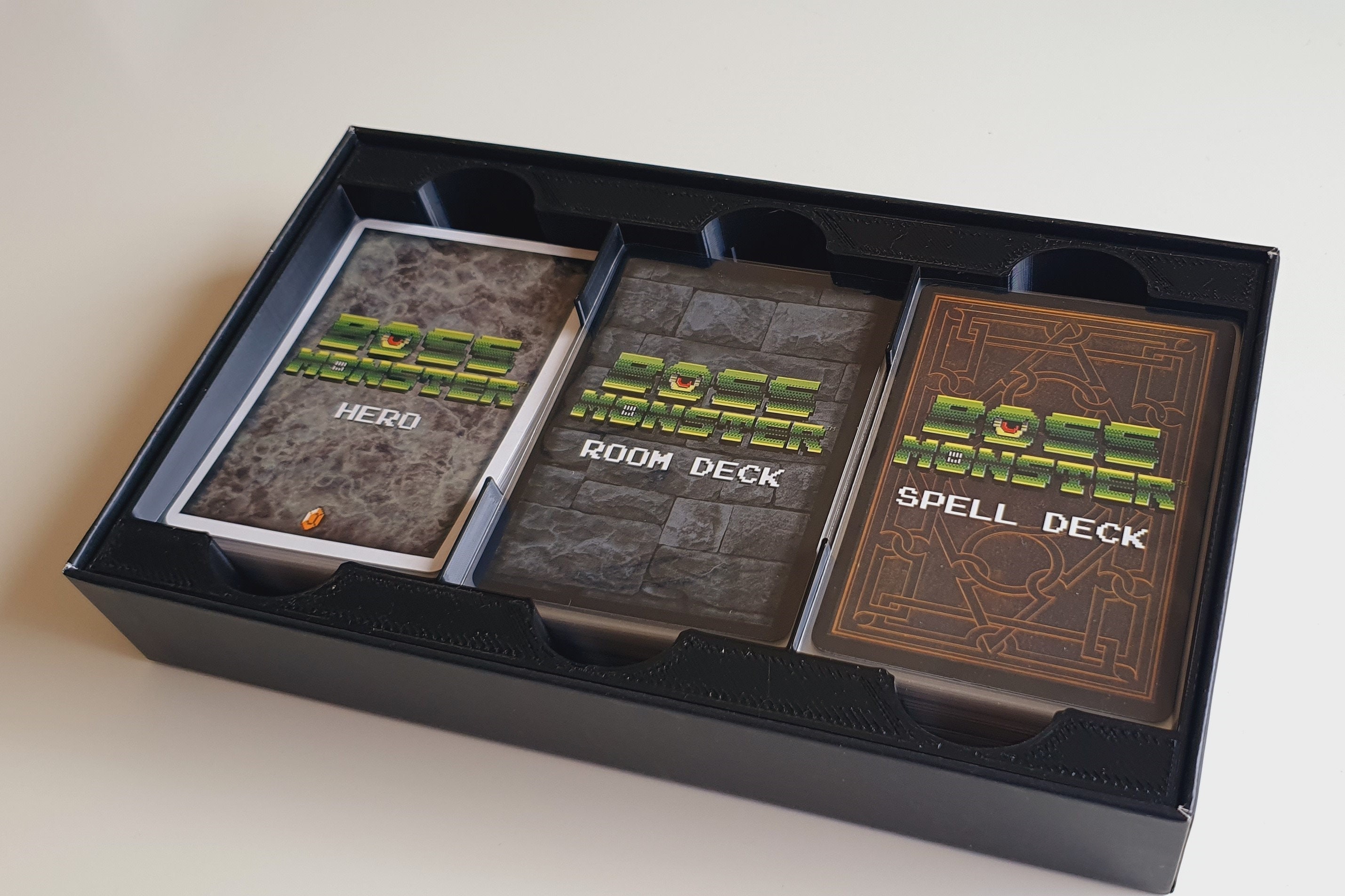 Boss Monster Card Game INSERT ONLY Sleeved Cards - Etsy