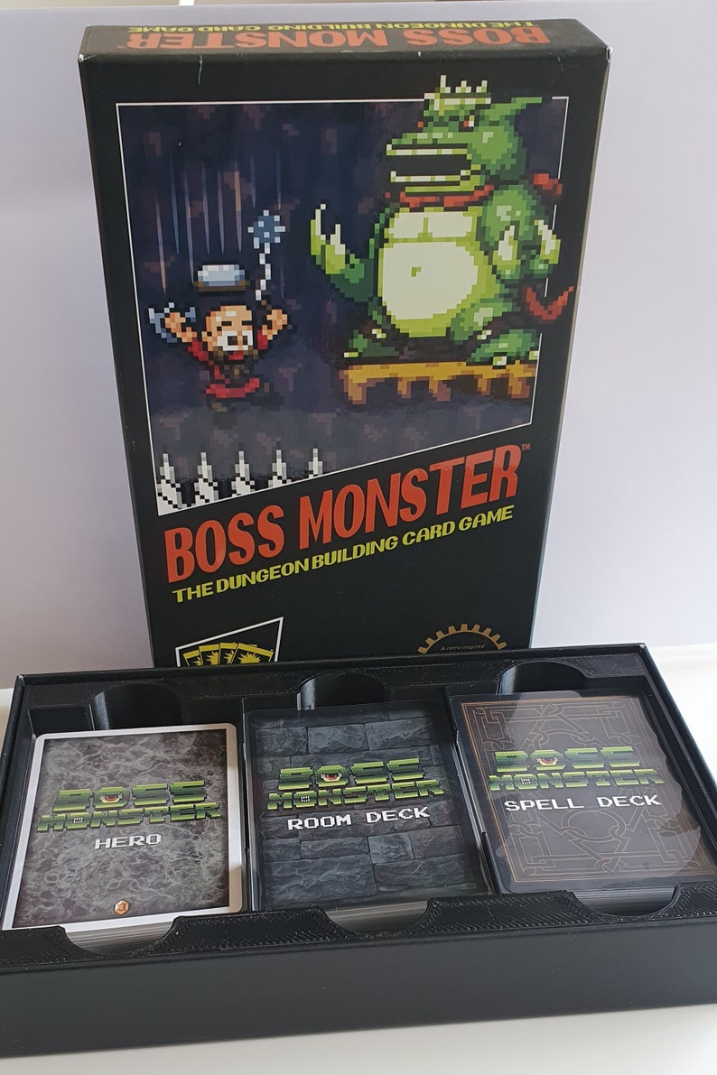 Boss Monster Card Game INSERT ONLY Sleeved Cards - Etsy