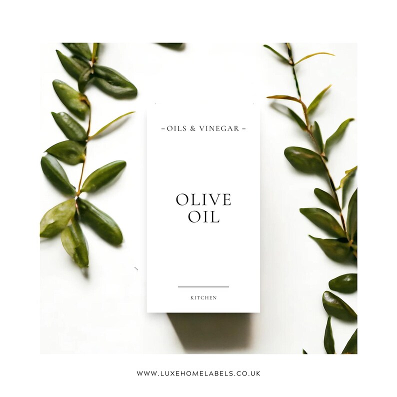 Personalised Oil and Syrup Bottle Labels Various Sizes Styles Water ...