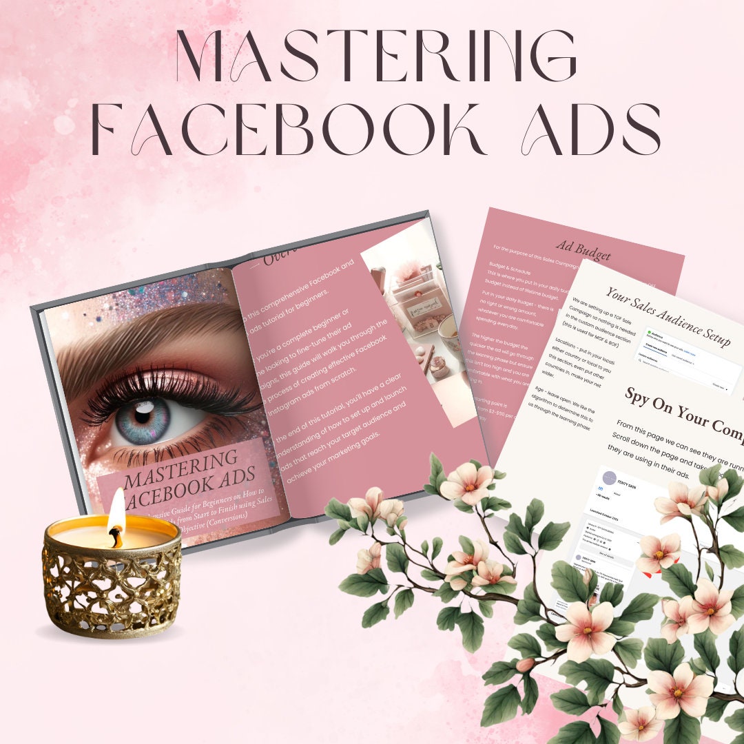 Mastering Facebook Ads Mini-guide: How to Setup Facebook Advertising Guide for Beginners Ads for ...
