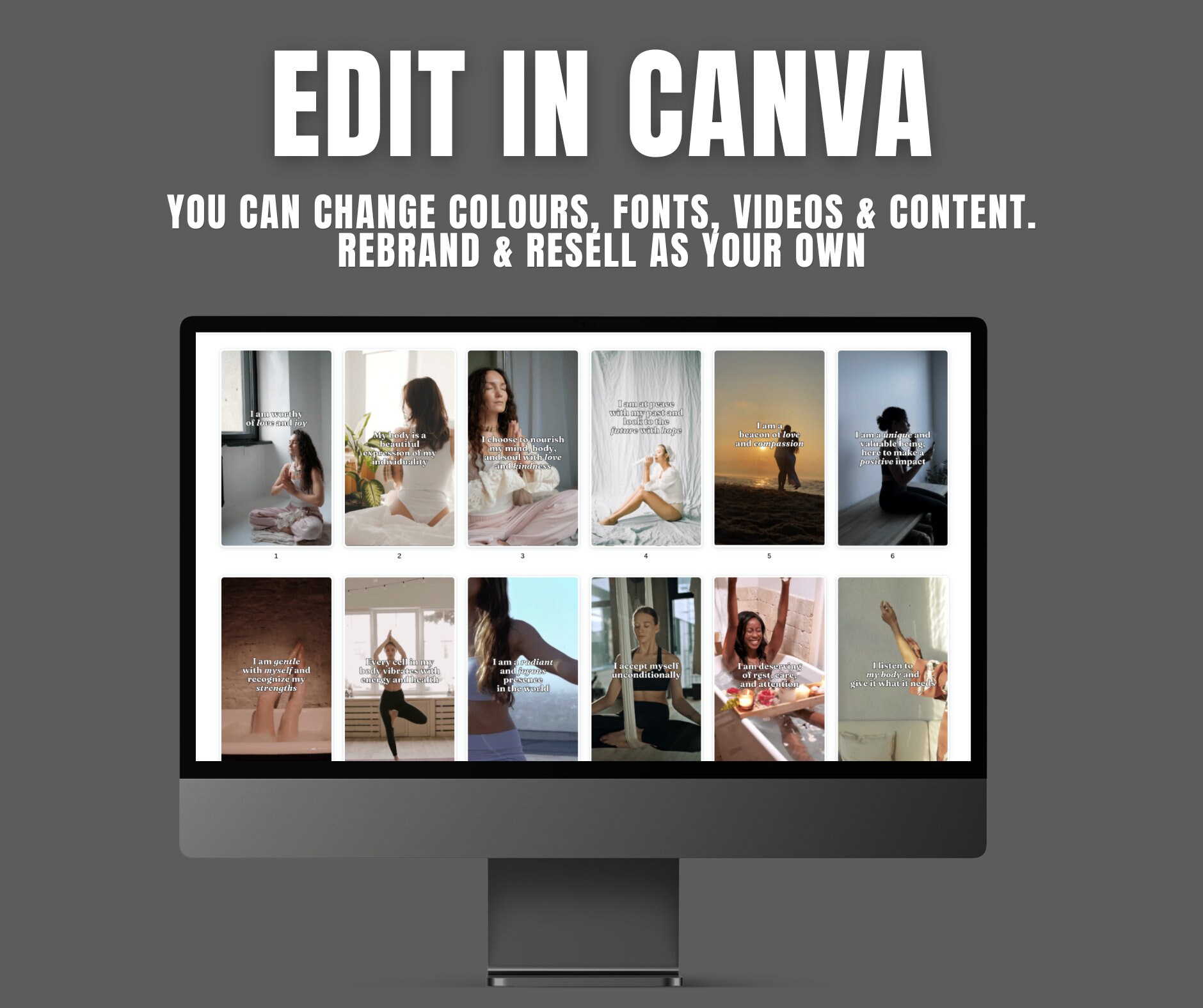 30 Self Love Reels Perfect for Instagram - Etsy