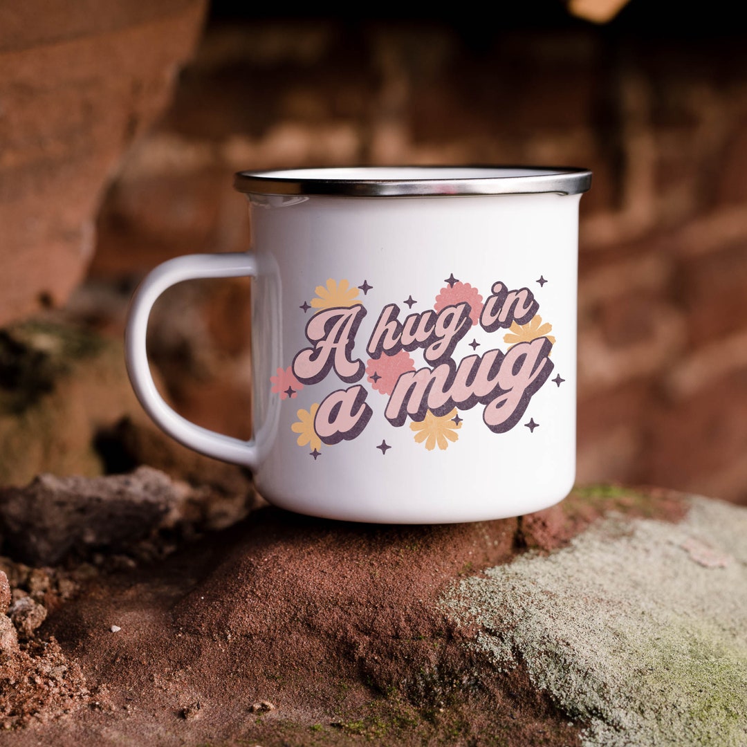 A Hug in a Mug Coffee Mug, Long Distance Friend Mug, Thinking of You ...