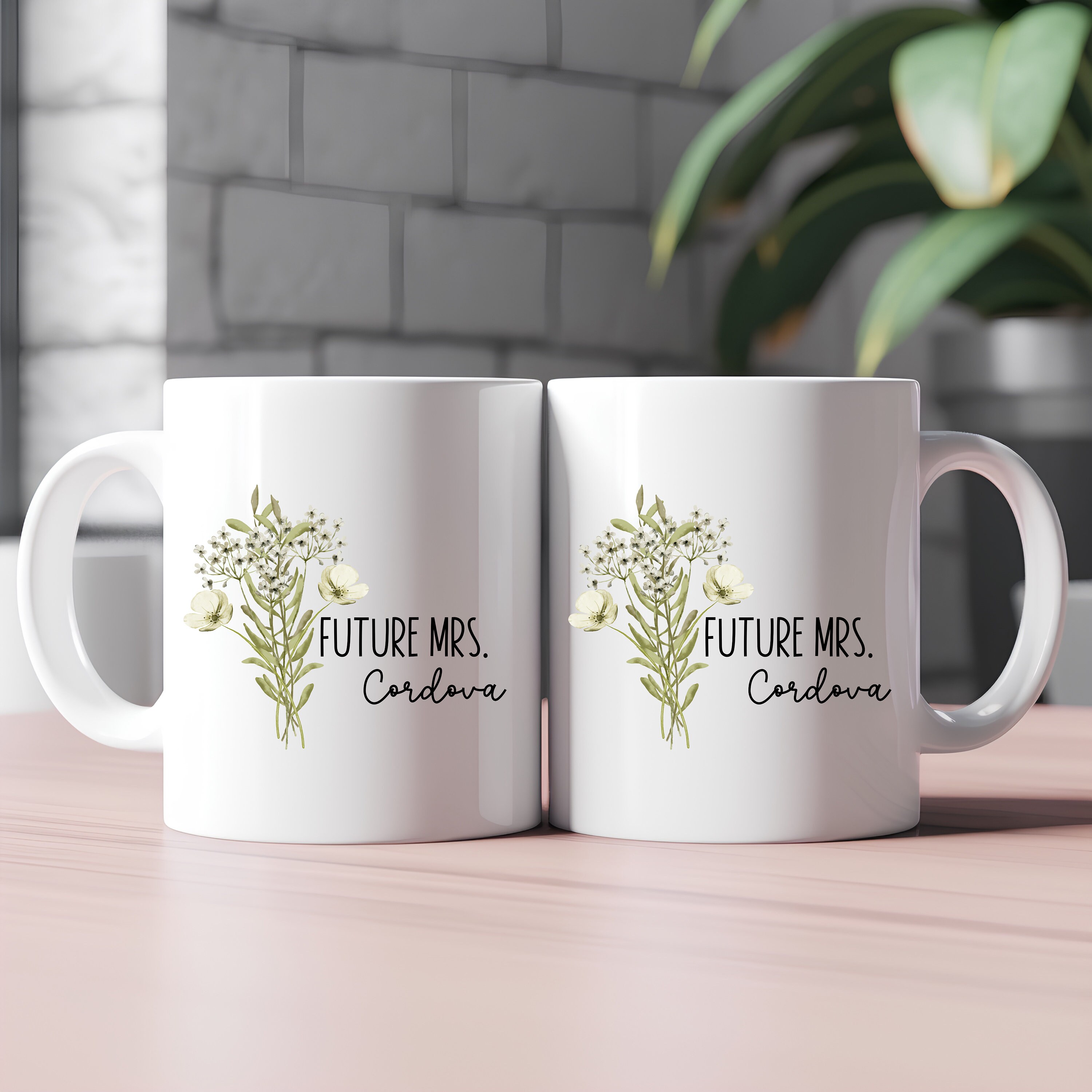 Future Mrs. Mug, Future Mrs. Cup, Just Engaged Gifts, Miss to Mrs ...