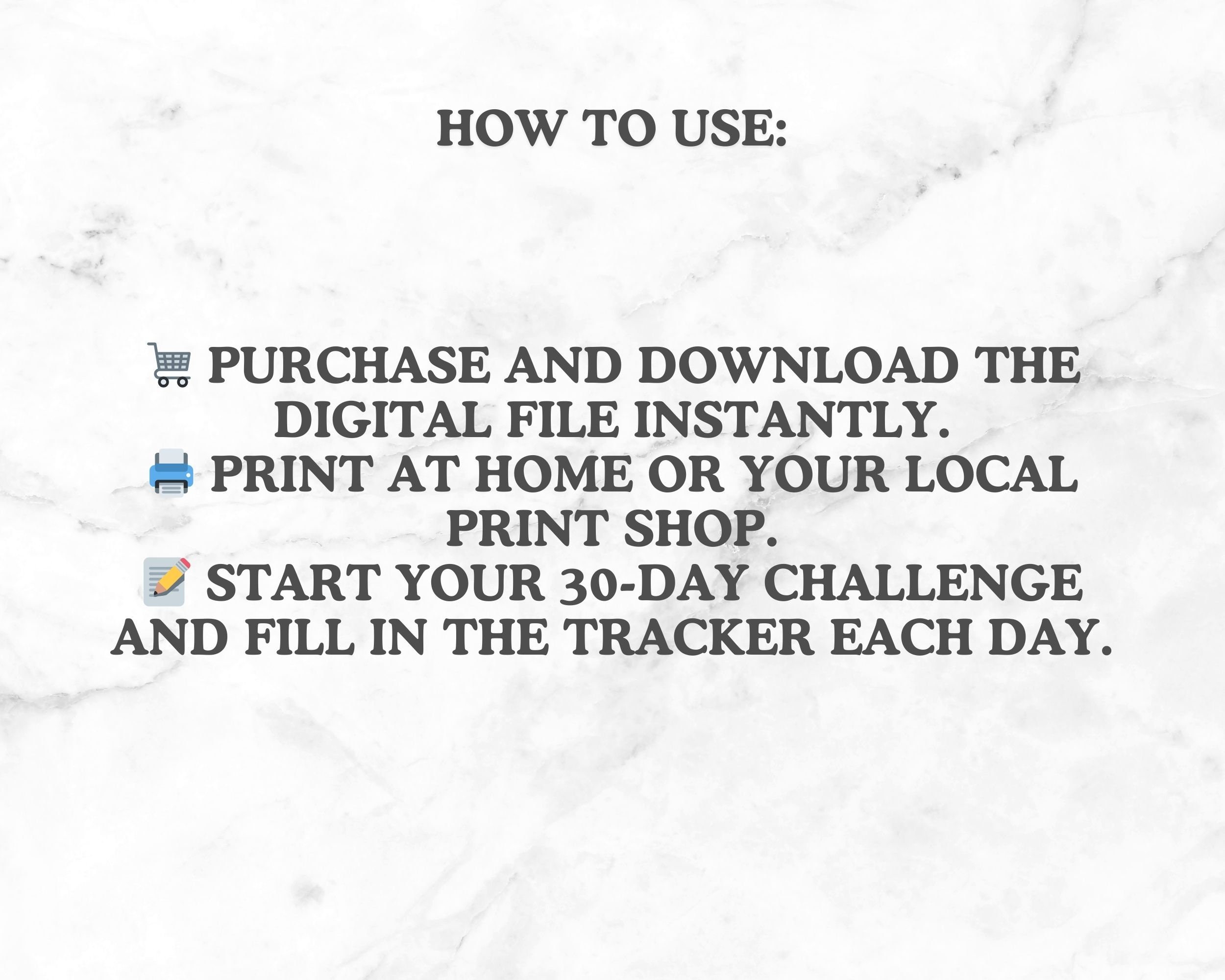 30-day No Alcohol Challenge Tracker, Printable Journey to Wellness ...