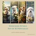 16 Fall Decor Bookmark Designs,autumn Cozy Fireplace Bookmarks Digital ...