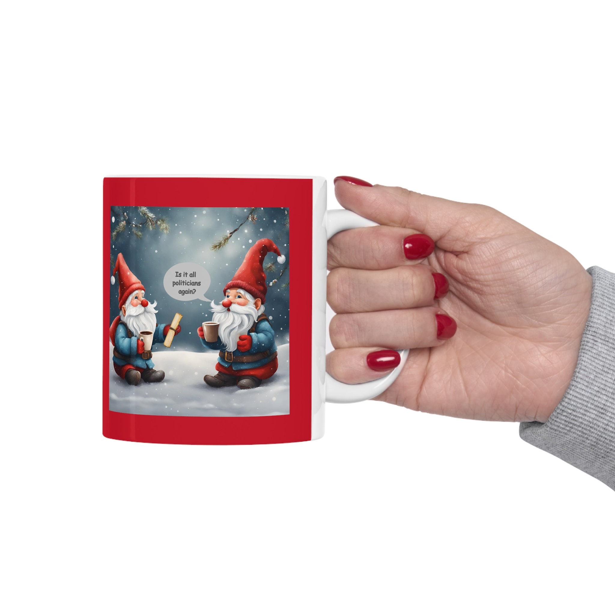 Naughty List Update, Christmas Gnomes, Political Satire, Guilty ...