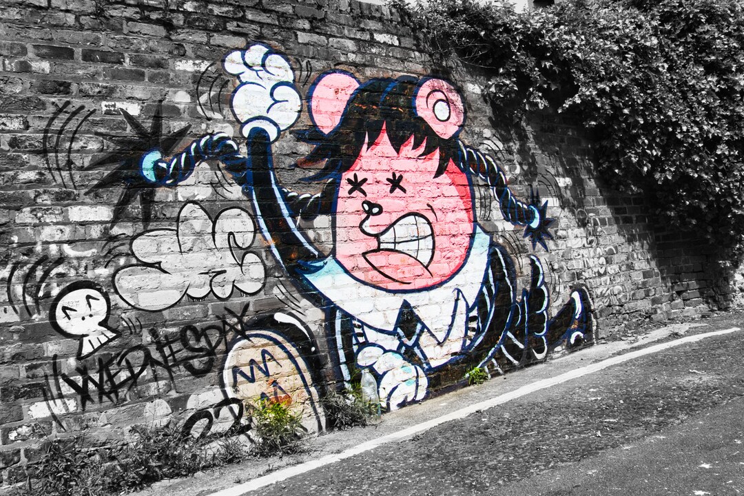 Liverpool Baltic Triangle Graffiti HIDDEN BOTTLE of PXXX - Etsy