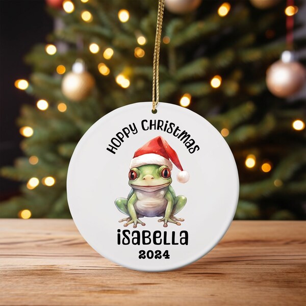 Christmas Frog - Etsy