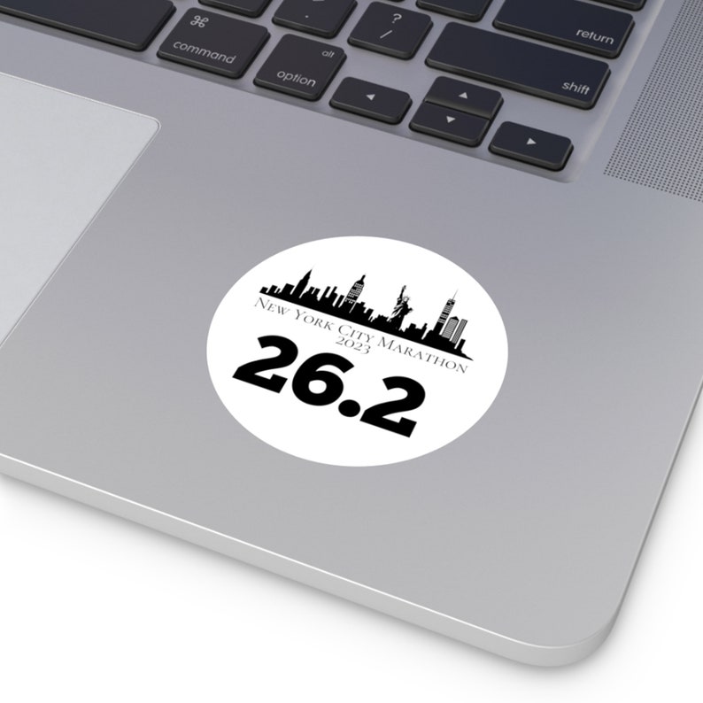 26.2 New York Runner Sticker, 26.2 Mile Marathon Runner Car Window ...