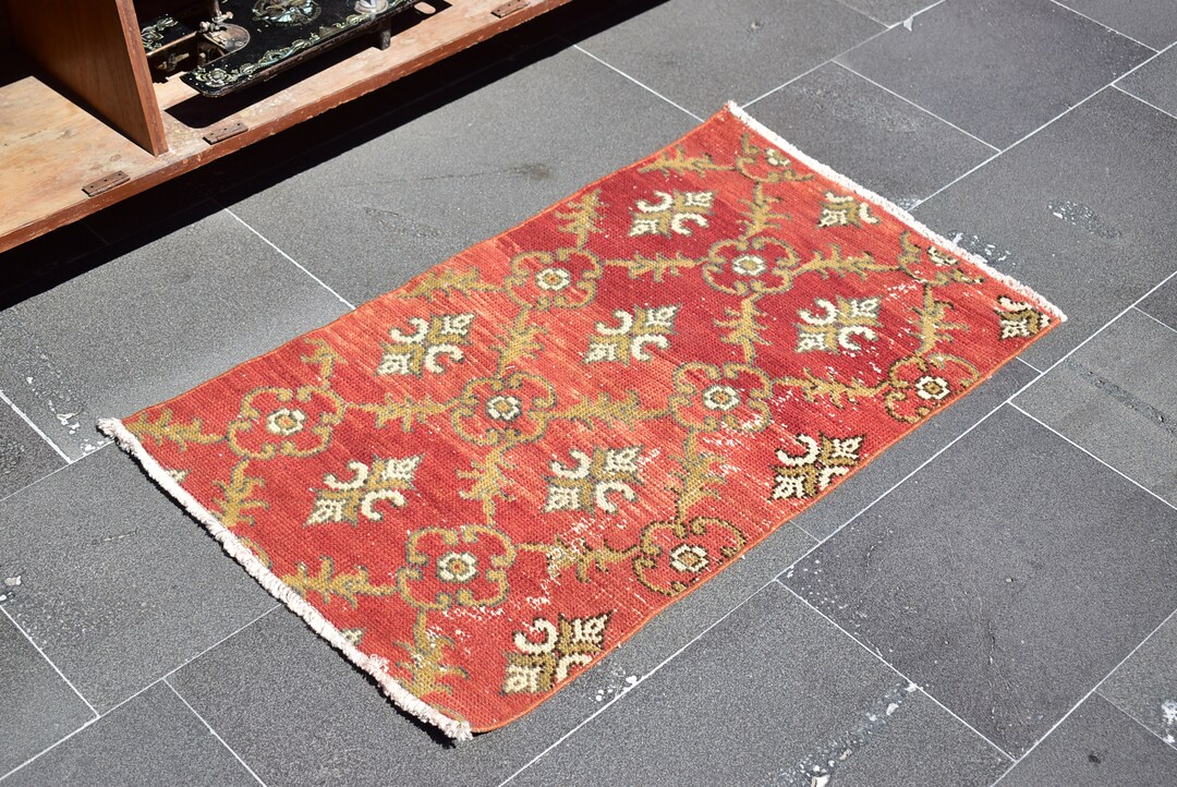 Turkish Rug, Vintage Rug, Handmade Rug, Boho Decor, Home Decor Rug ...