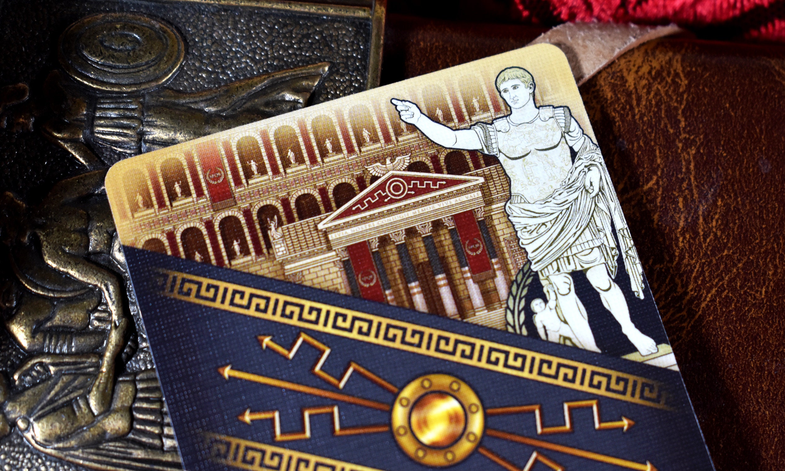 ROME: Augustus Playing Cards - Etsy