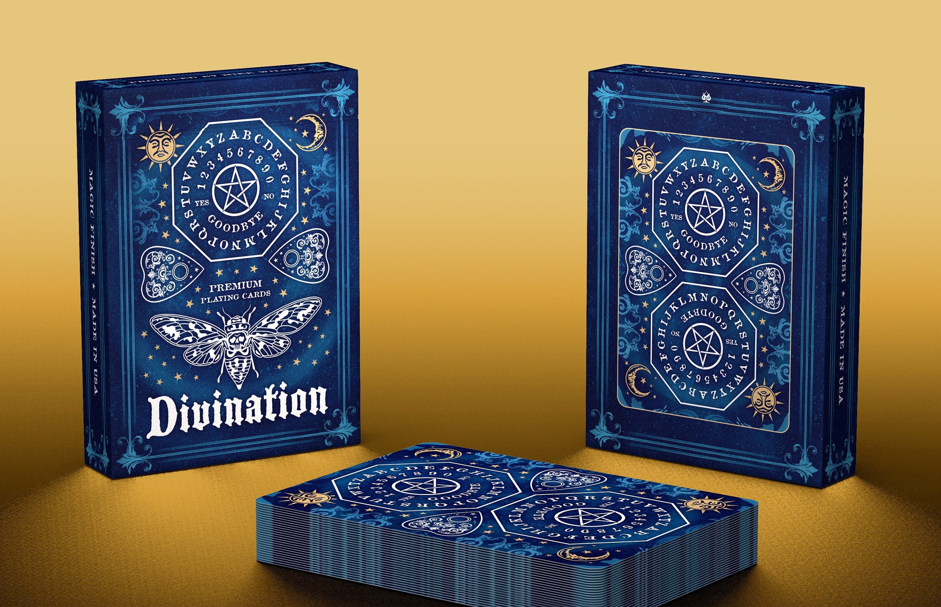 Divination BLUE Playing Cards - Etsy
