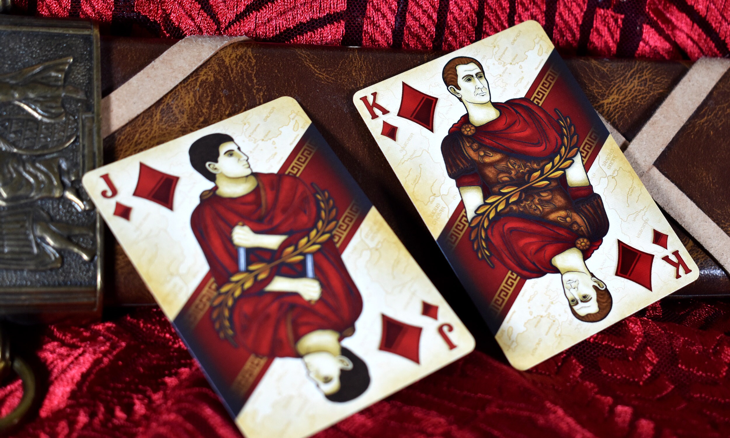 ROME: Augustus Playing Cards - Etsy