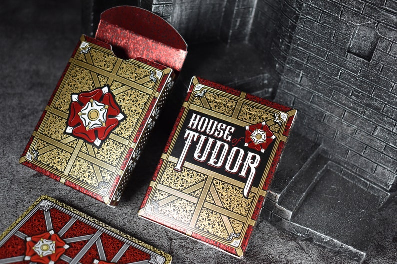 House of Tudor Playing Cards - Etsy
