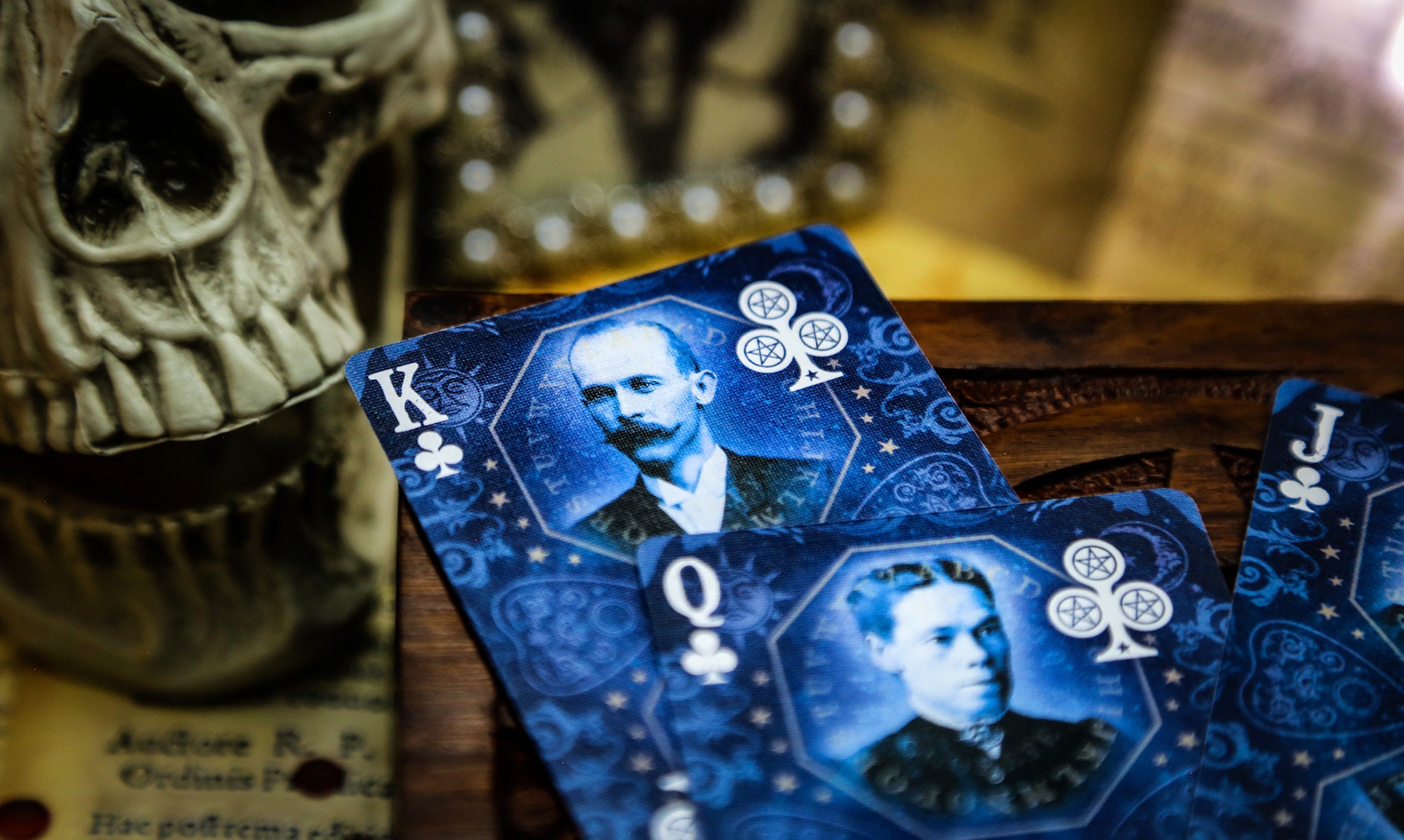 Divination BLUE Playing Cards - Etsy