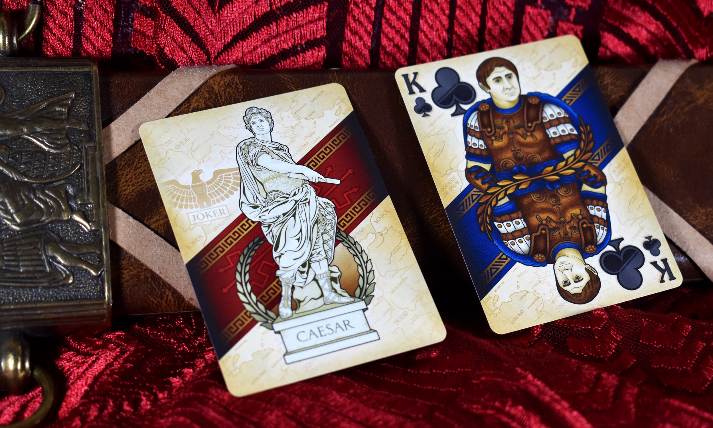 ROME: Augustus Playing Cards - Etsy