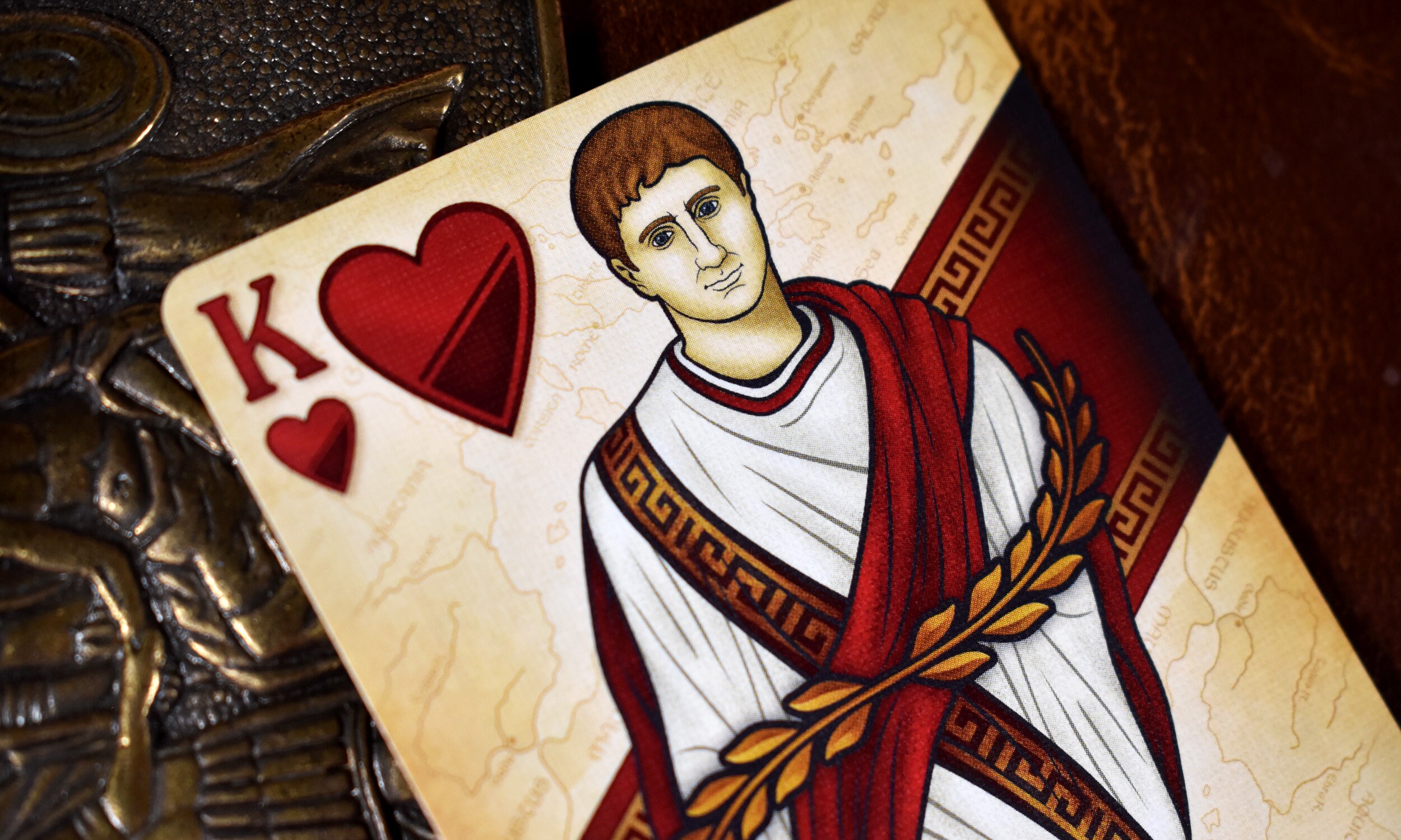 ROME: Augustus Playing Cards - Etsy