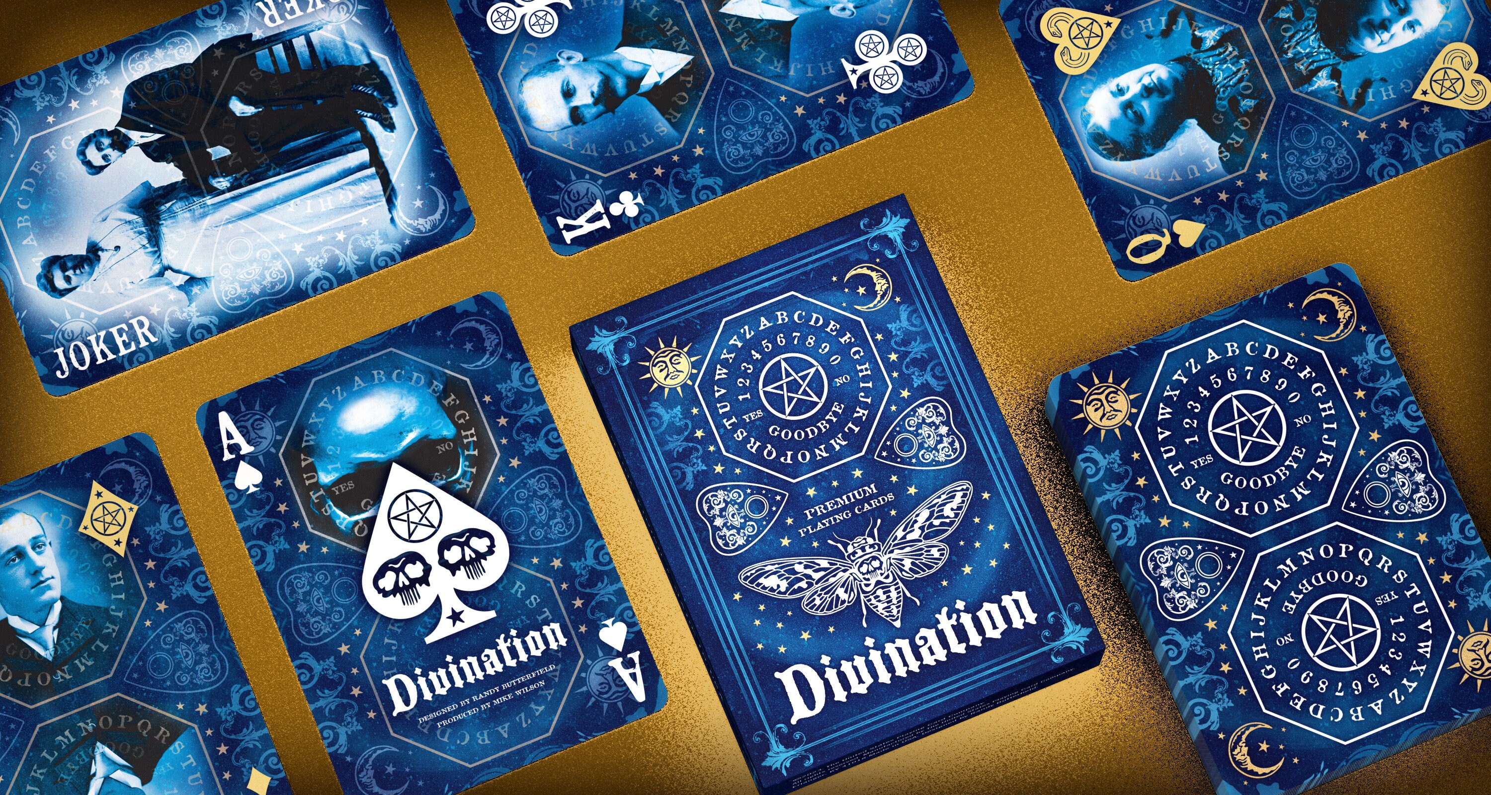 Divination BLUE Playing Cards - Etsy