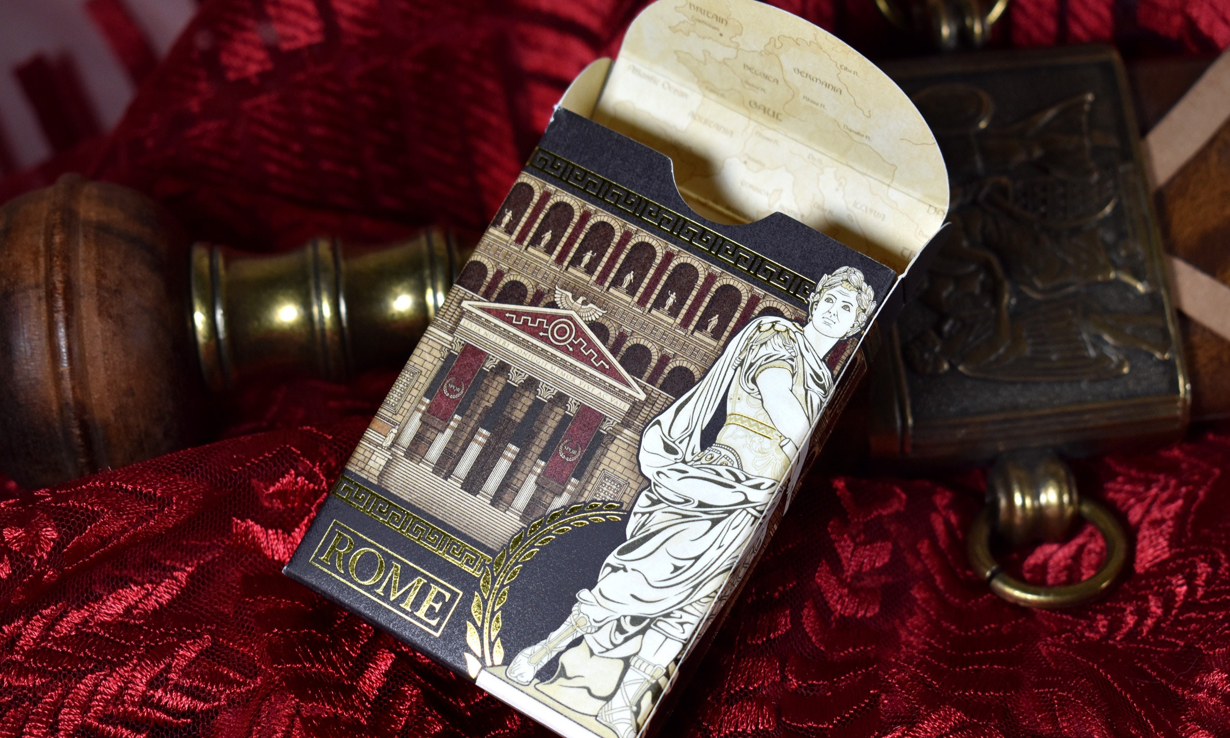 ROME: Augustus Playing Cards - Etsy