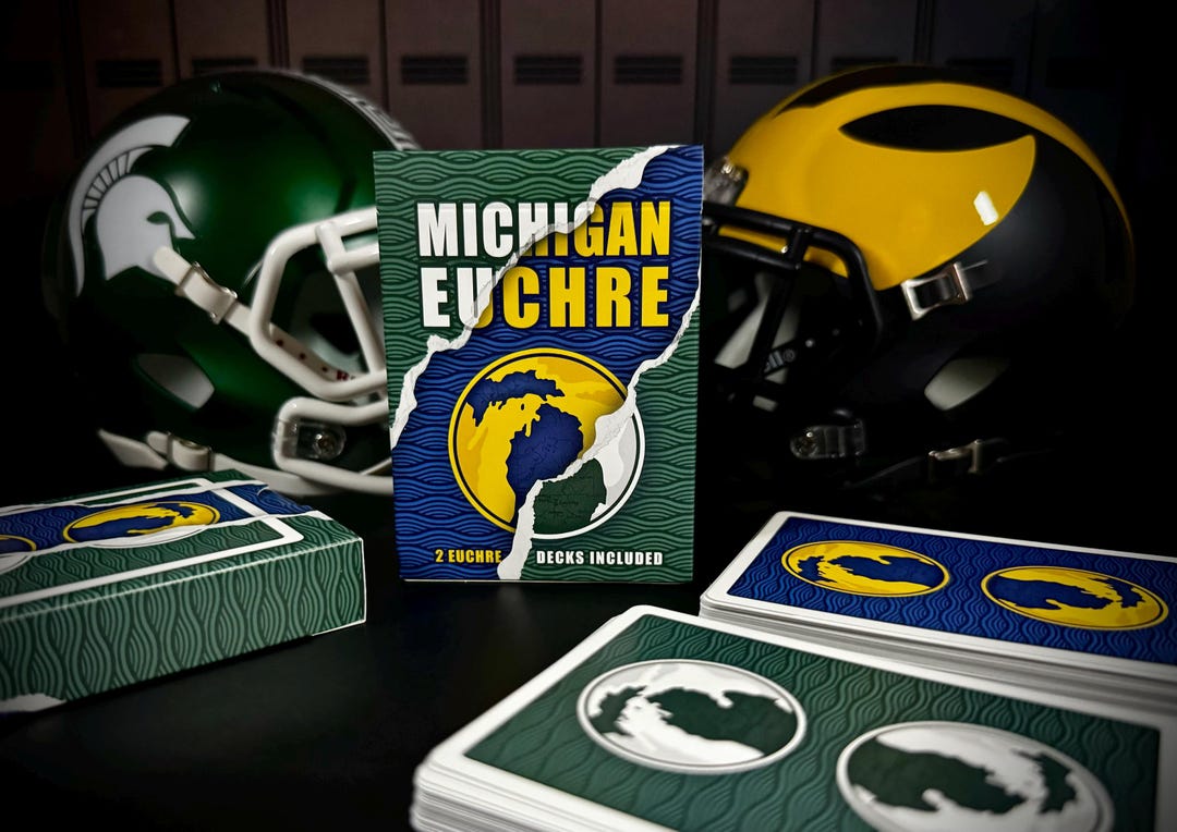Michigan EUCHRE Playing Cards - Etsy